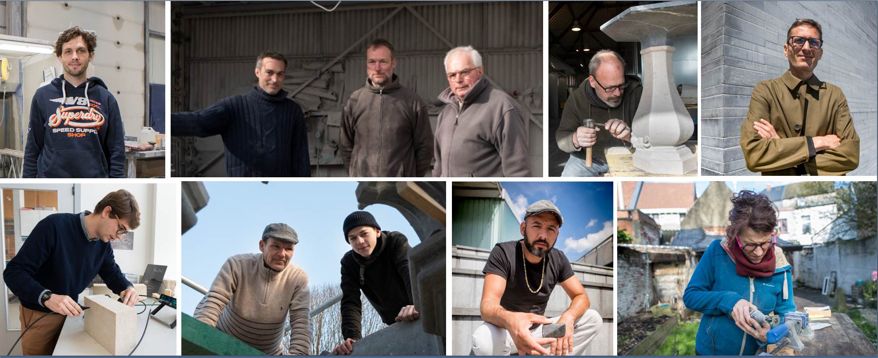 Les visages de la pierre - Objectif Blue Stone